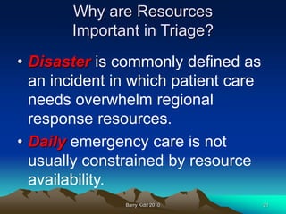 Mass casualty incident program s.t.a.r.t. | PPT