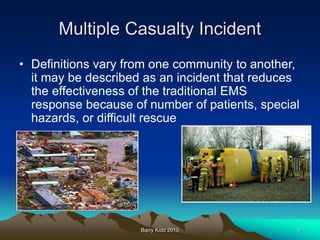 Mass casualty incident program s.t.a.r.t. | PPT