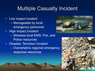 Mass casualty incident program s.t.a.r.t. | PPT
