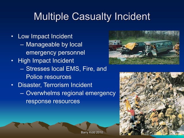 Mass casualty incident program s.t.a.r.t. | PPT | First Aid | Injuries
