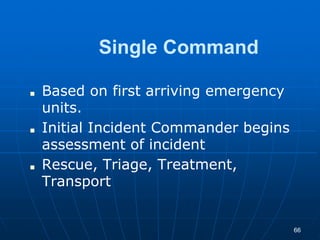 Mass Casualty Management System - Principles & Methods | PPTX
