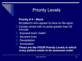 Mass casulaty incidents | PPT