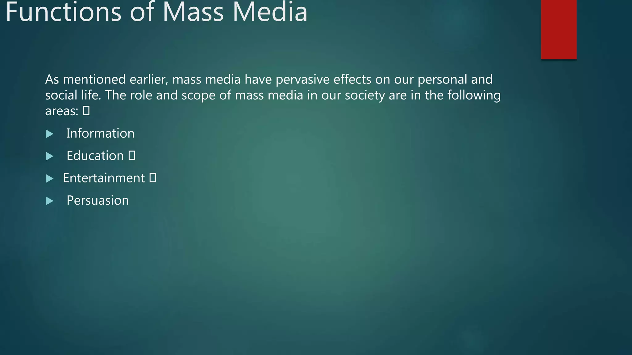 HEALTH COMMUNICATION & MASS MEDIA IN PUBLIC HEALTH | PPTX