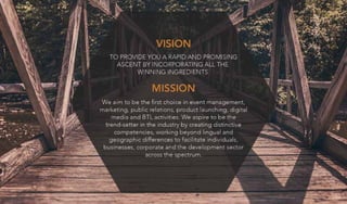 Masscomm Solutions event management company profile | PDF