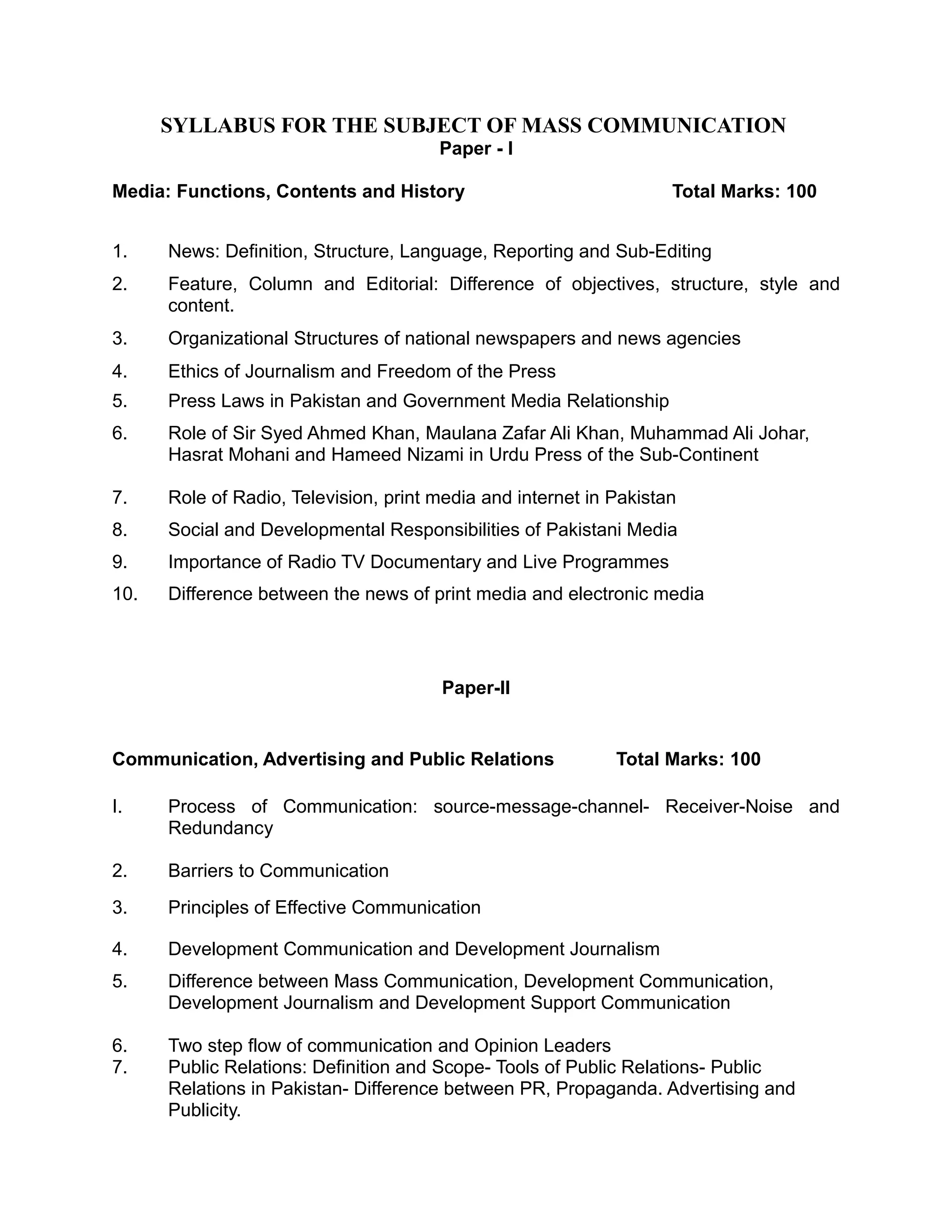 Mass communication | PDF