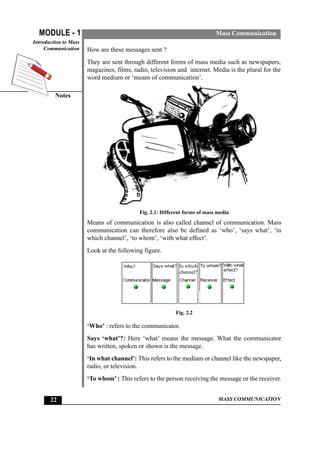 Mass_Communication_Eng_L2 | PDF | Media Industry | Industries