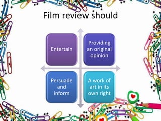 Mass communication and Media studies-Film Review and criticism | PPTX