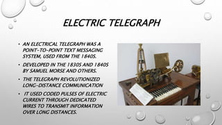 evolution in mass communication | PPTX