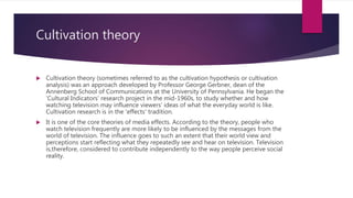 Mass communication theories | PPTX