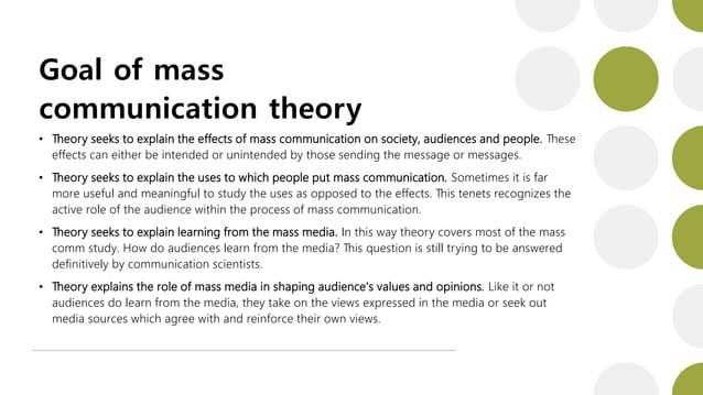 Mass communication theory –evolution and development.pptx