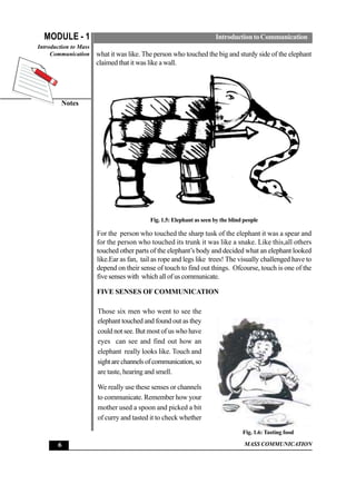 Mass Communication unit 1 | PDF