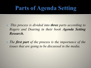 Agenda Setting Theory | PPTX