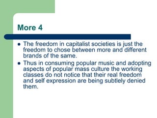 Mass culture theory 2013 | PDF