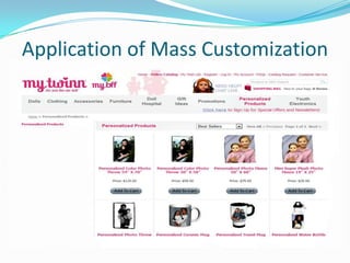 Mass customization | PPTX