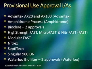 MassDEP Approval Process for Nitrogen-Reducing I/As | PPT
