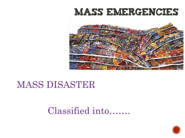 Mass disaster in Forensic Medicine | PPTX