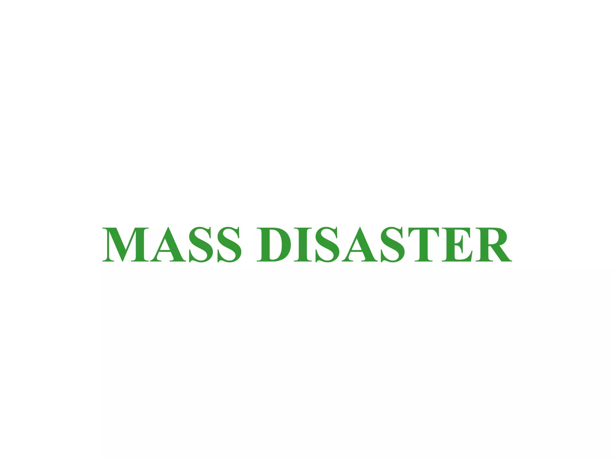 Mass disaster forensic medicine mbbs.pptx