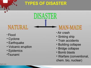 Mass disaster management | PPTX