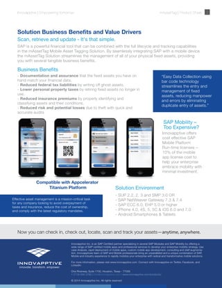 Mobile Asset Tagging Solution | PDF