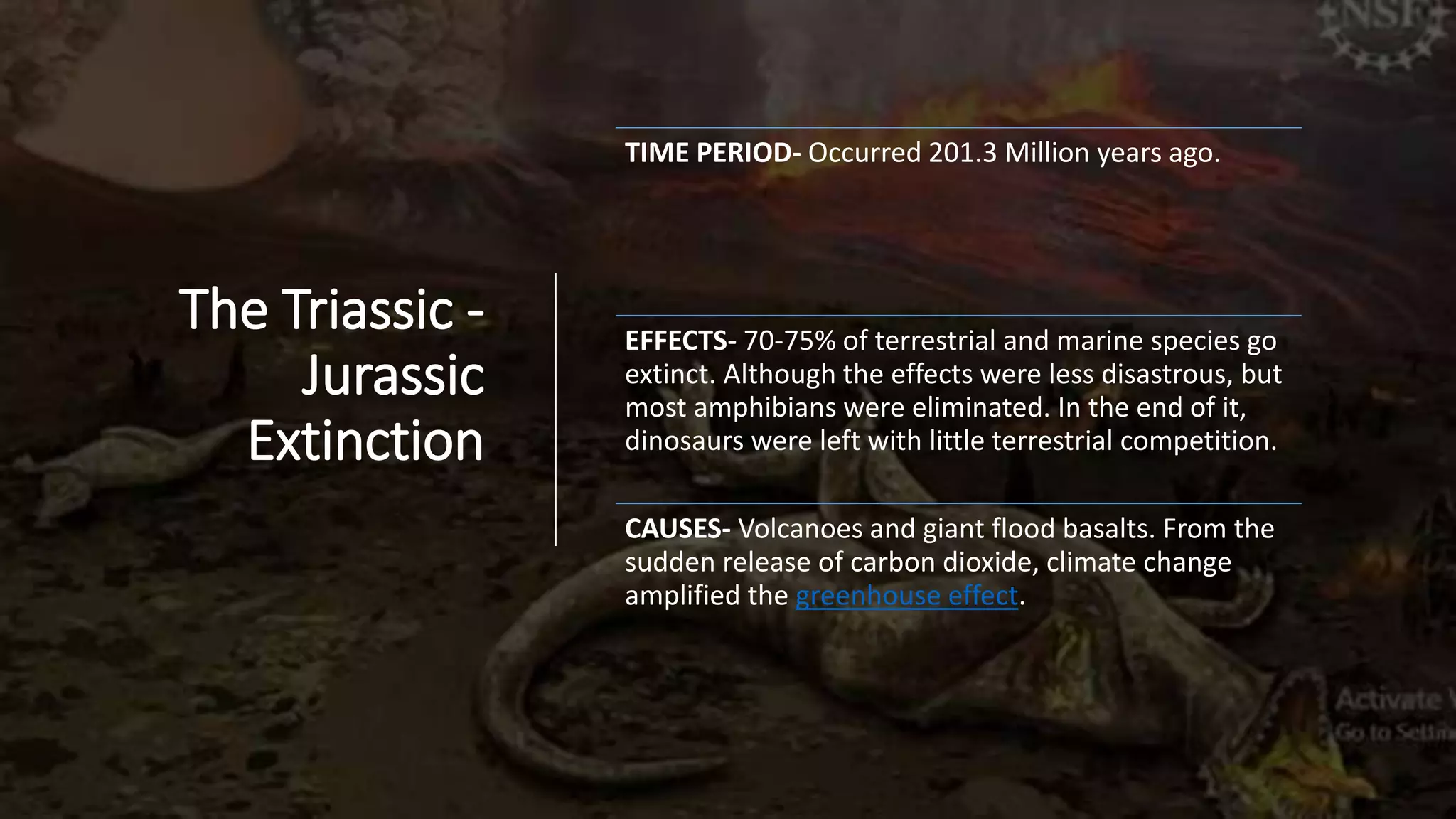 MASS EXTINCTION | PPT