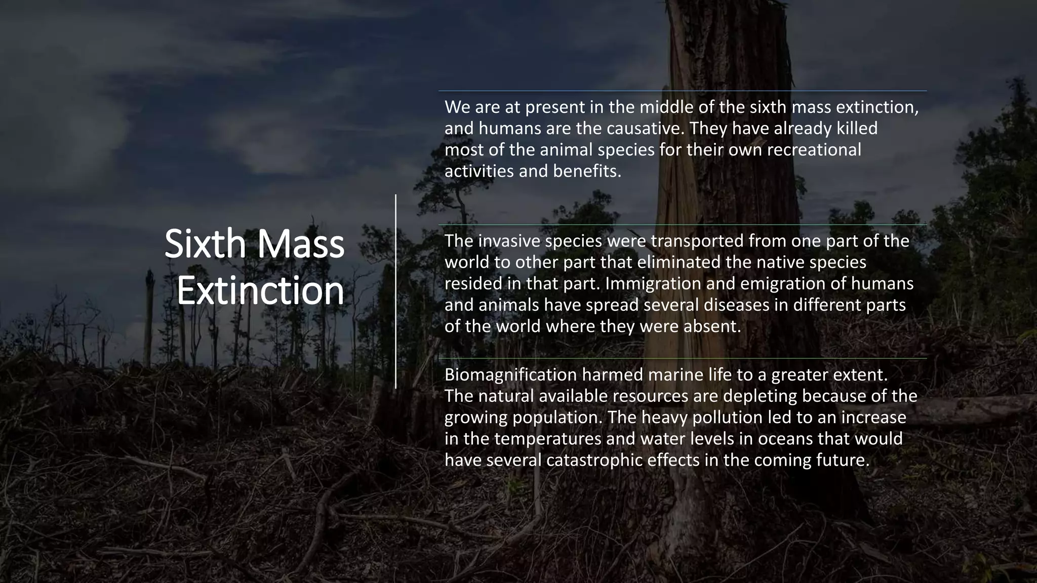 MASS EXTINCTION | PPT