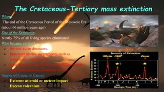 Mass extinction | PPT