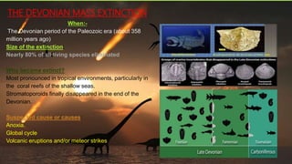 Mass extinction | PPT