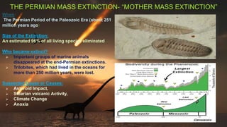 Mass extinction | PPTX