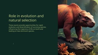 About five extinctions happen in earth ppt | PPT