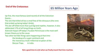 Mass extinction events in historic era | PPT