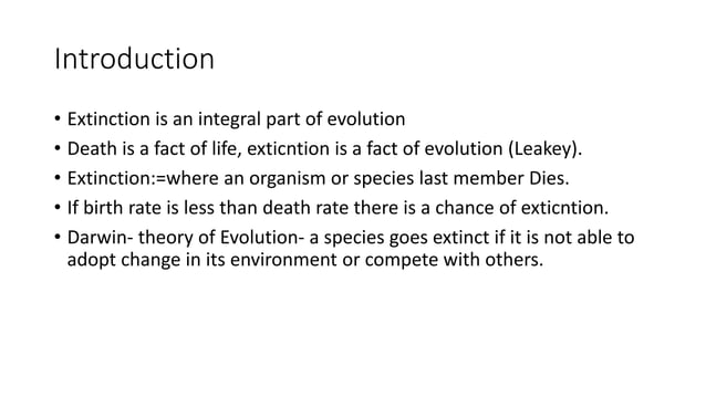 Mass Extinction Seminar Geology | PPT