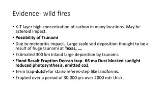 Mass Extinction Seminar Geology | PPT