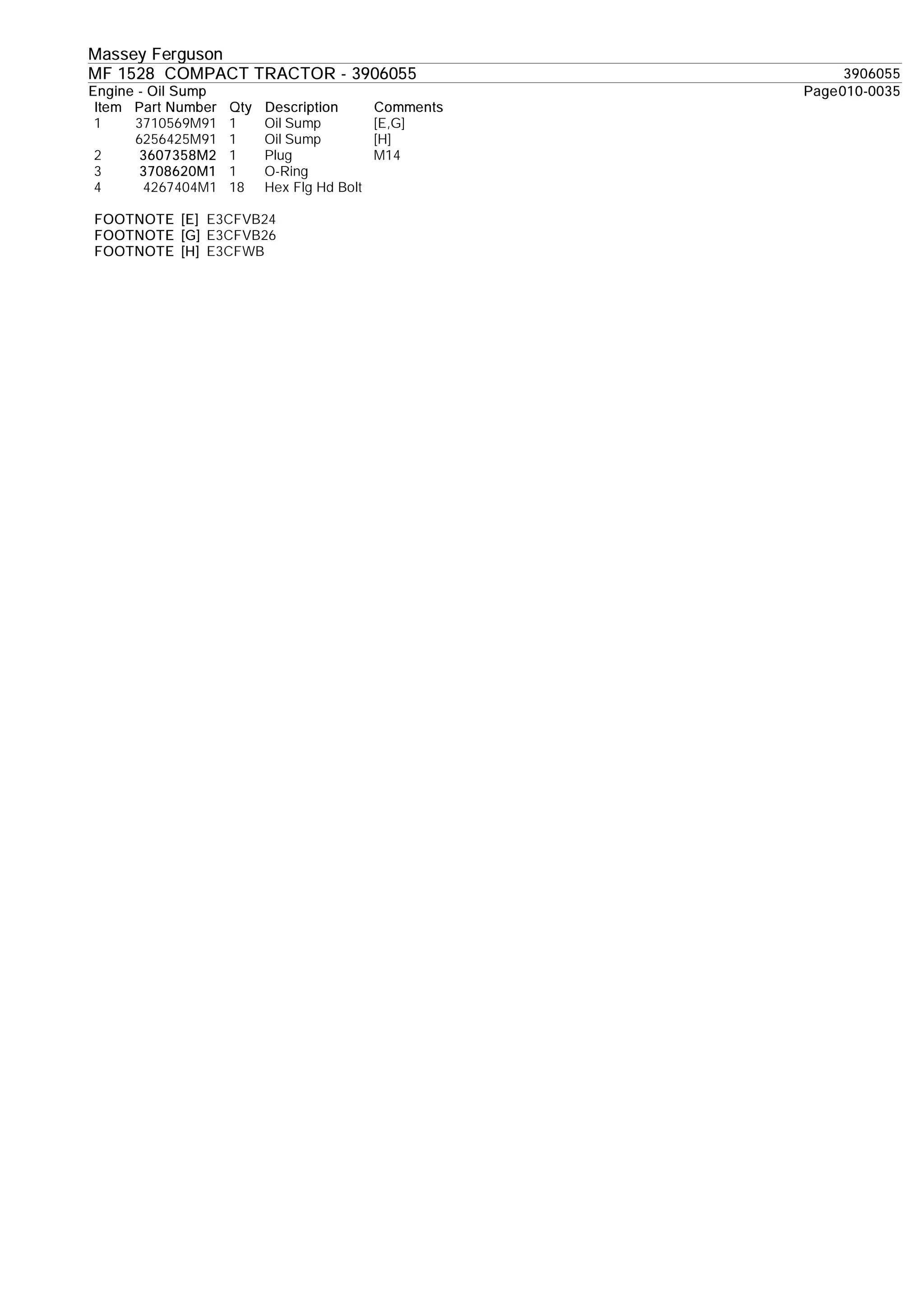 Massey ferguson mf 1528 compact tractor parts catalogue manual | PDF