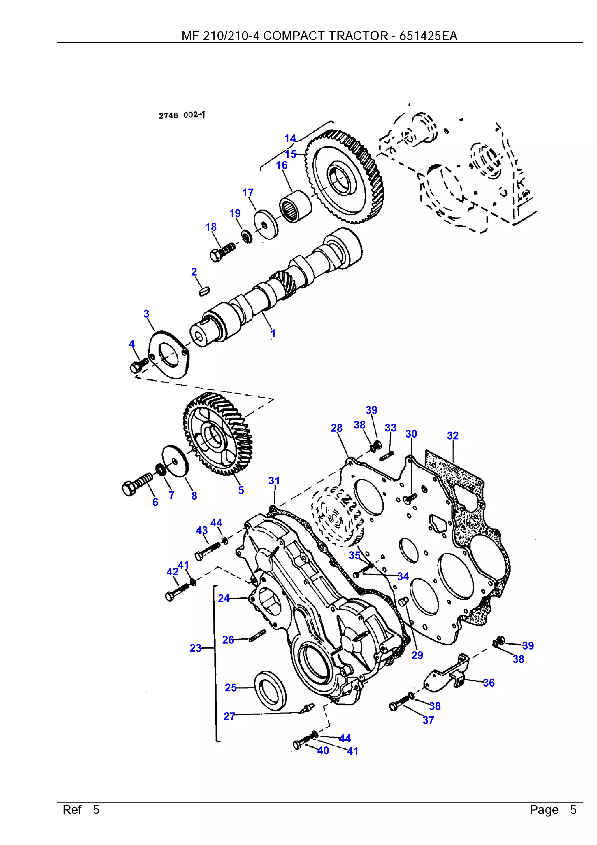 Massey ferguson mf 210 4 compact tractor parts catalogue manual | PDF