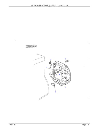 Massey Ferguson MF2620 TRACTOR (- 271213) Parts Catalogue Manual.pdf