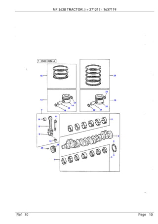 Massey Ferguson MF2620 TRACTOR (- 271213) Parts Catalogue Manual.pdf