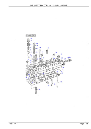 Massey Ferguson MF2620 TRACTOR (- 271213) Parts Catalogue Manual.pdf