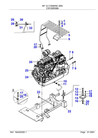 Massey Ferguson MF 32 COMBINE (BR) Parts Catalogue Manual.pdf