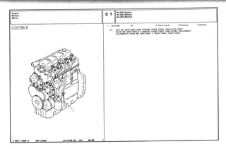 Massey ferguson mf383 tractor parts catalogue manual | PDF