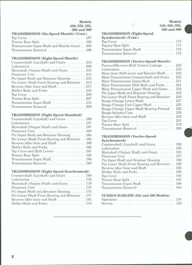 Massey ferguson mf399 tractor service repair manual | PDF | Auto Type ...