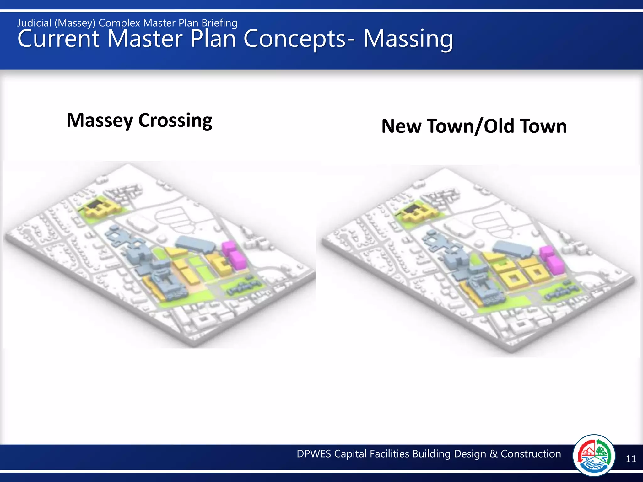 Judicial (Massey) Complex Master Plan Briefing July 2020 | PPTX