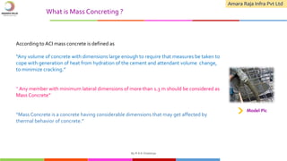 Mass Foundations Concreting | PPTX