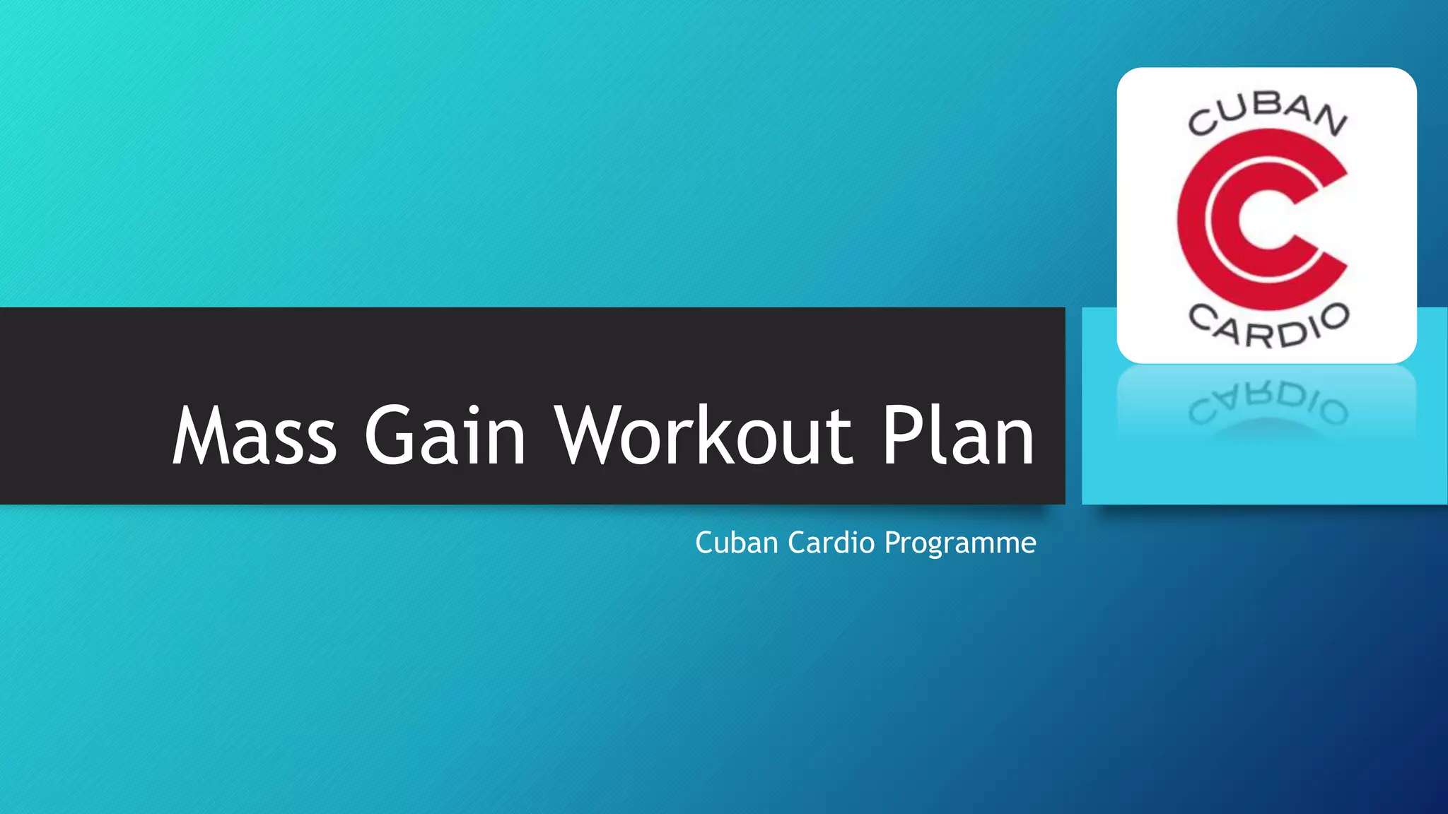 Mass Gain Workout Plan | PPTX | Fitness and Exercise | Healthy Living