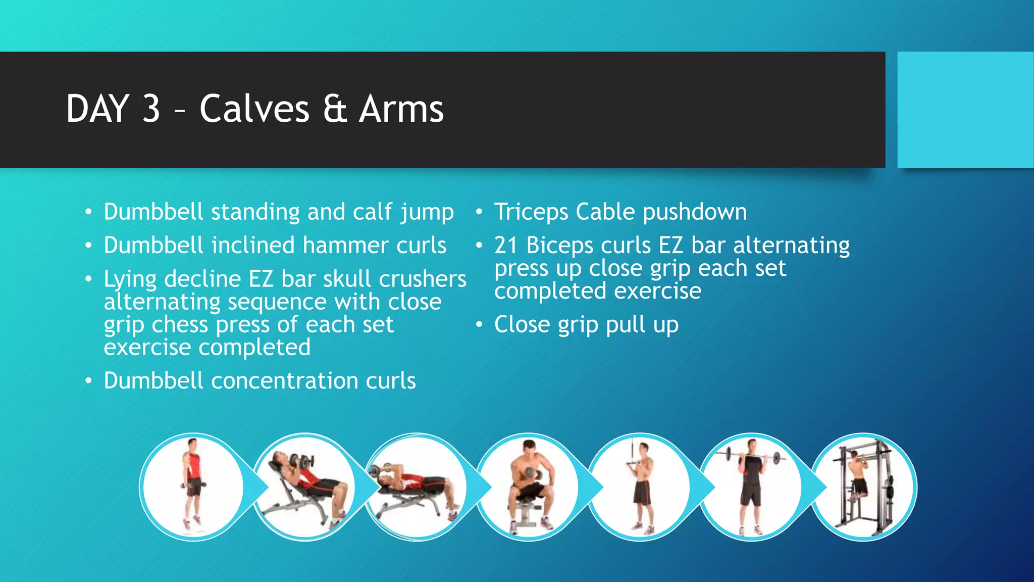 Mass Gain Workout Plan | PPT