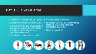 Mass Gain Workout Plan | PPTX
