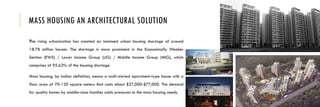 Archit 02 - Mass housing and smart cities a review | PDF