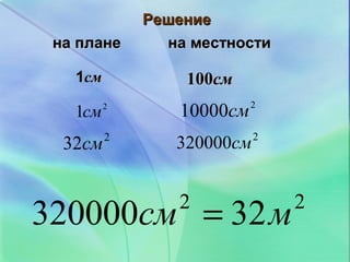 Masshtab 6 klass | PPT
