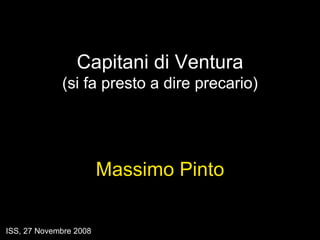 Capitani di Ventura | PPT | Postgraduate Education | College Education