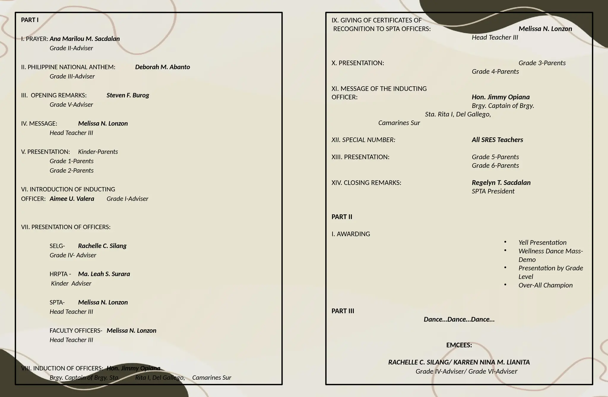 MASS INDUCTION PROGRAM.pptxxxxxxxxxxxxxx | PPTX