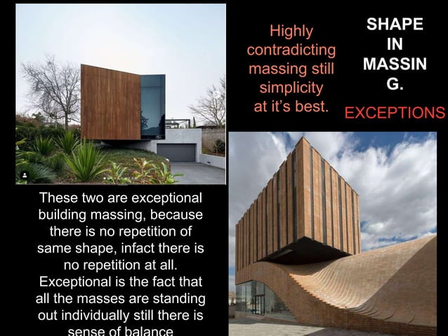 Massing of building by NAYANDEEP | PPTX | Interior Decorating | Home ...